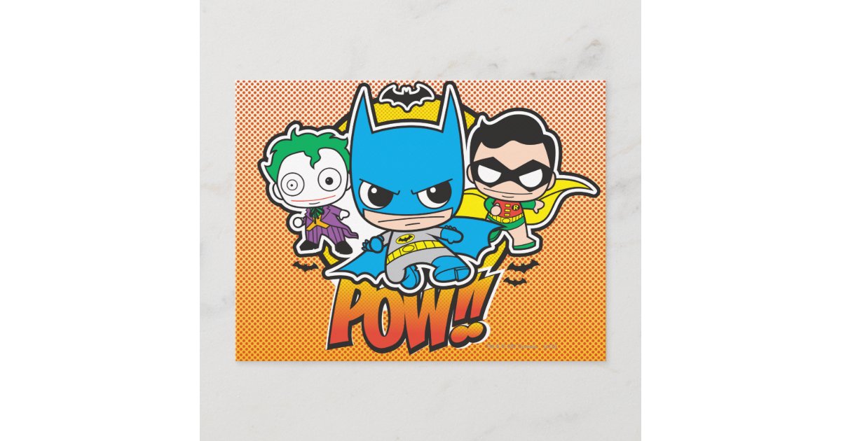 Mini Pow Postcard | Zazzle