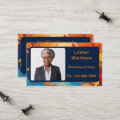Mini Resume Card | Networking Card Fall Colors | Zazzle