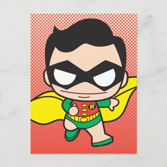 Mini Robin Postcard | Zazzle