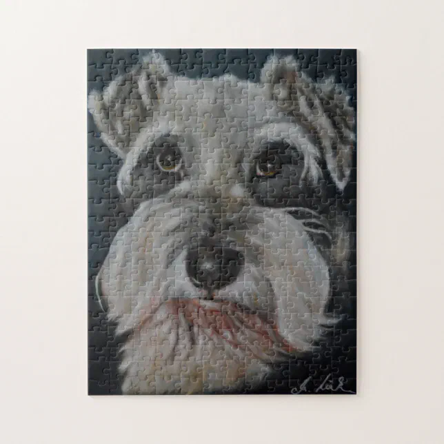 Mini Schnauzer Puzzle | Zazzle