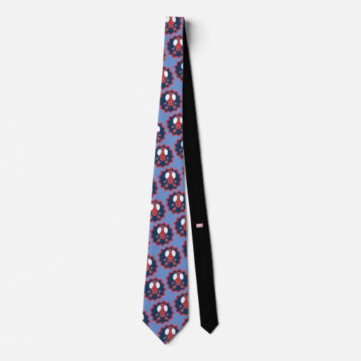 Mini Spider-Man in Callout Graphic Neck Tie | Zazzle