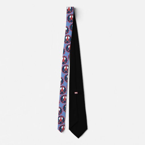 Mini Spider-Man in Callout Graphic Neck Tie | Zazzle