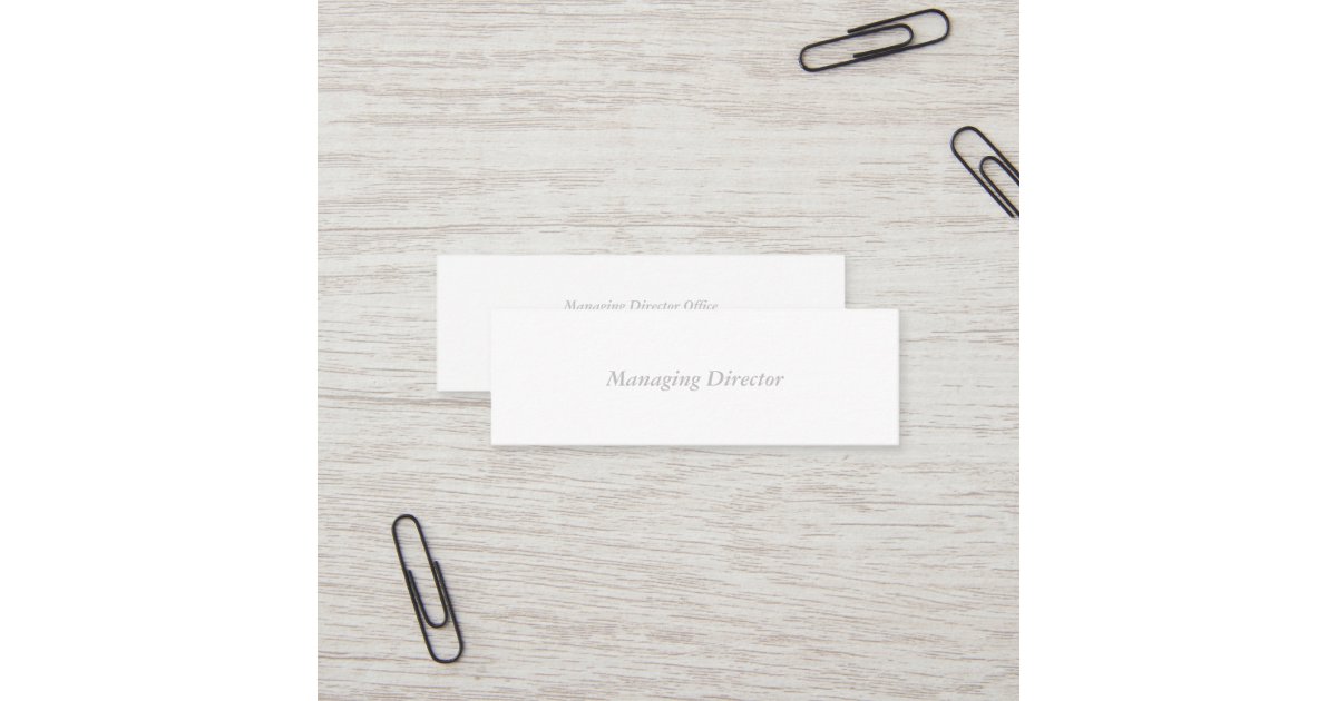 mini standard matte mini business card | Zazzle