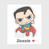 Mini Superman Flying Sticker | Zazzle