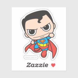 Mini Superman Flying Sticker | Zazzle