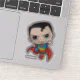 Mini Superman Flying Sticker | Zazzle