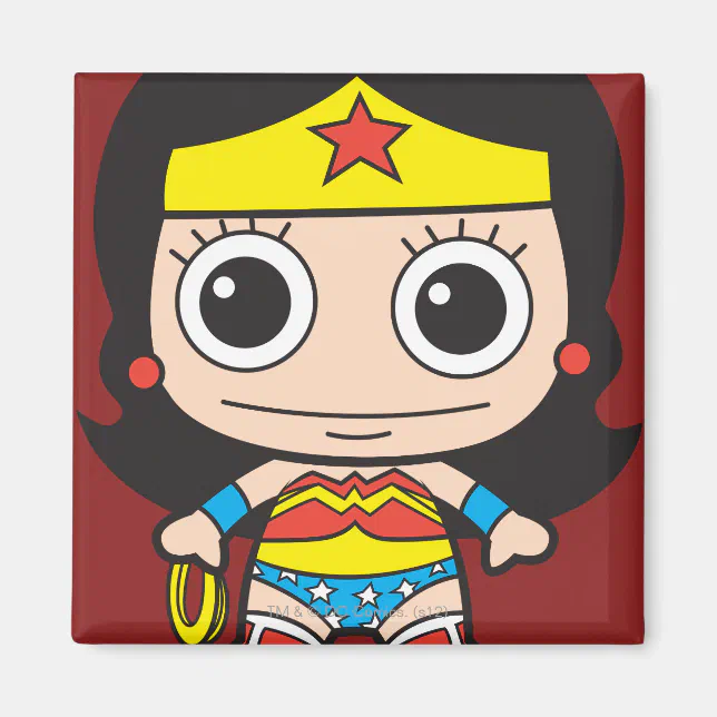 Mini Wonder Woman Magnet | Zazzle
