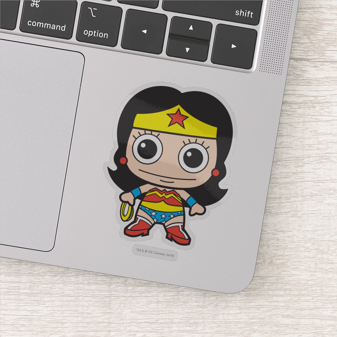 Mini Wonder Woman Sticker | Zazzle