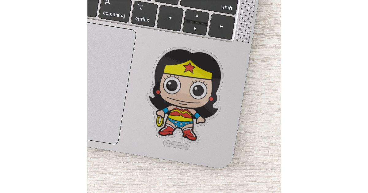 Mini Wonder Woman Sticker | Zazzle