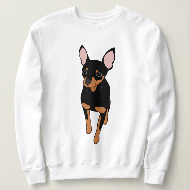 Miniature Pinscher Min Pin Sweatshirt | Zazzle