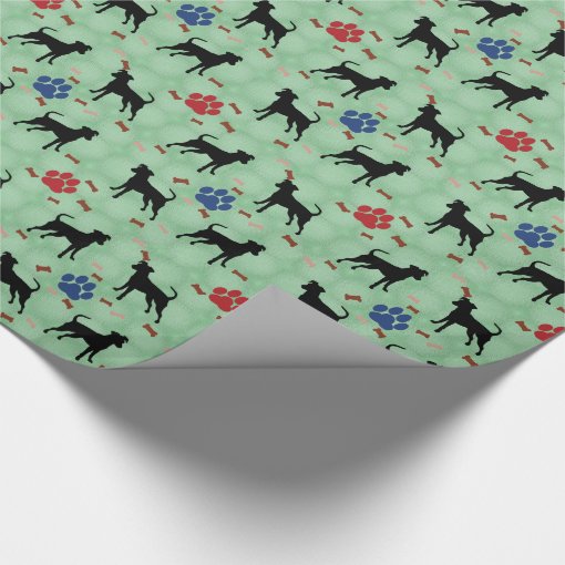 Miniature Pinscher Shadow Wrapping Paper | Zazzle