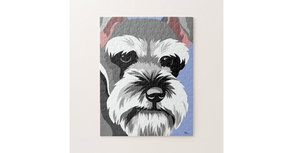 Miniature Schnauzer Jigsaw Puzzles | Zazzle