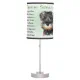 Miniature Schnauzer Puppy Heritage Table Lamp | Zazzle