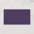 Minimal and Chic | Purple Details Enclosure Card | Zazzle