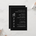 Minimal Architect Architecture Graduation Party Invitation | Zazzle