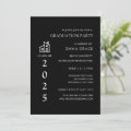Minimal Architect Architecture Graduation Party Invitation | Zazzle