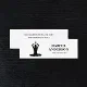 Minimal Black Yoga Instructor Professional Logo Mini Business Card | Zazzle