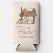 Minimal Desert Fiesta Bachelorette Weekend Seltzer Can Cooler | Zazzle