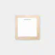 Minimal Elegant Golden Refined Border Design Post-it Notes | Zazzle