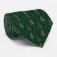 Minimal Green Gold Christmas Tree Neck Tie | Zazzle