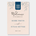 Minimal Leave Chinese Wedding Welcome Sign | Zazzle