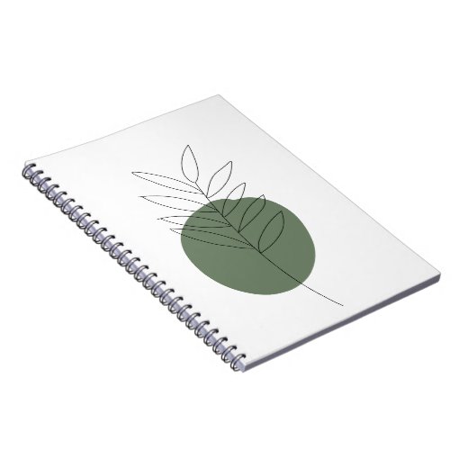 Minimal line art notebook | Zazzle