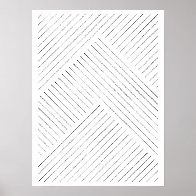 Minimal line art poster | Zazzle