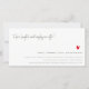 Minimal Red Heart Script Bridal Shower Invite | Zazzle