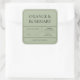 Minimal Sage Green Candle Packaging Label | Zazzle