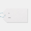 Minimalist A Sweet Thank You Black and White Gift Gift Tags | Zazzle