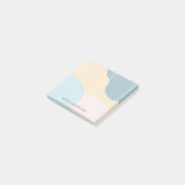 Minimalist Abstract Pastel Post-it Notes | Zazzle