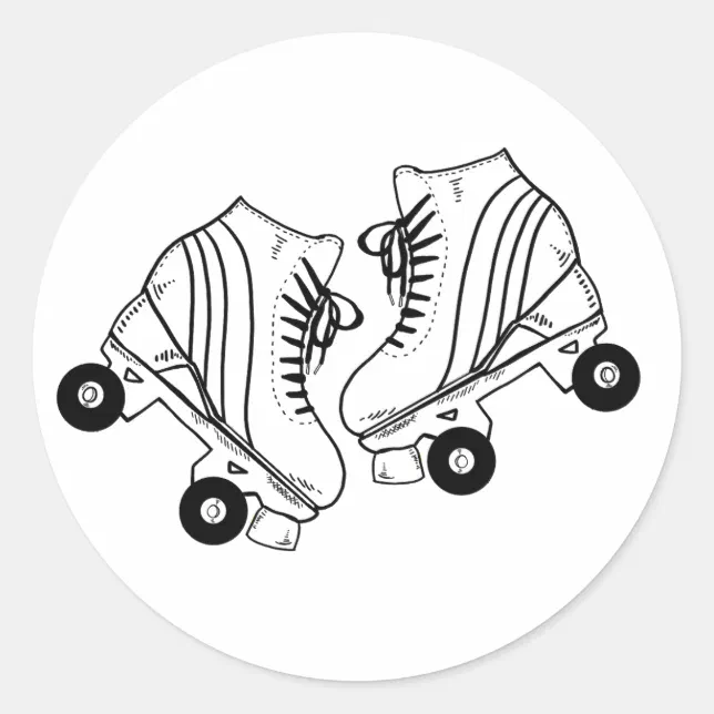 roller skates drawing