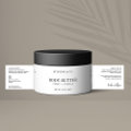 Minimalist Black & White Body Butter Product Label | Zazzle