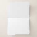 Minimalist Black & White Corporate Business Logo File Folder | Zazzle