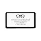 Minimalist Branded Address Label with Company Logo | Zazzle