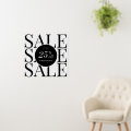 Minimalist Business Sale Shop Promotional Sign | Zazzle