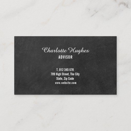 Minimalist Chalkboard Appointment Card | Zazzle Minimalist Chalkboard Appointment Card | Zazzle