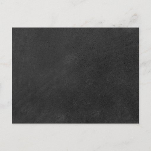 Minimalist Chalkboard Save the Date Definition Announcement Postcard ... Minimalist Chalkboard Save the Date Definition Announcement Postcard ...