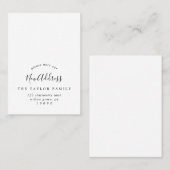 Minimalist Change of Address Insert Card | Zazzle