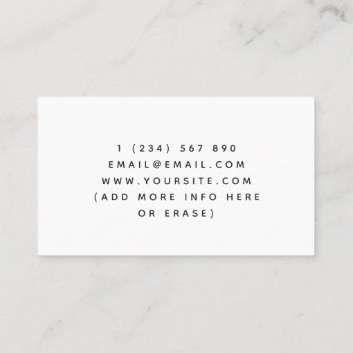 Minimalist Classic Black & White Breastfeeding Mom Business Card | Zazzle