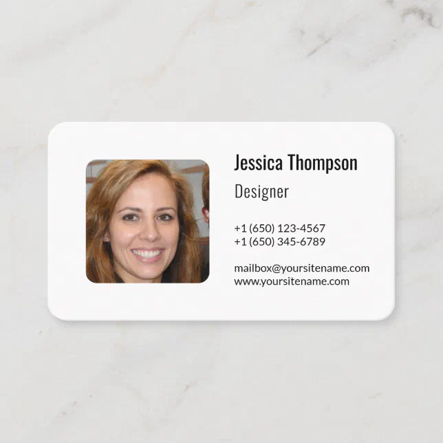 Minimalist Clean Simple Scannable QR Code Socials Business Card | Zazzle Minimalist Clean Simple Scannable QR Code Socials Business Card | Zazzle