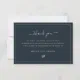 Minimalist Condolence Bereavement Sympathy Funeral Thank You Card | Zazzle