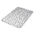 Minimalist Dalmatian Spots Simple Modern Cute Bath Mat | Zazzle