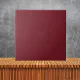 Minimalist Dark Red Plain Solid Color Ceramic Tile | Zazzle