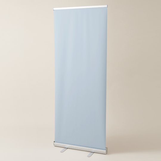 Minimalist dusty blue solid background backdrop retractable banner ...