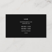 Minimalist Elegant Vibe Business Card | Zazzle