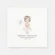 Minimalist First Holy Communion for Girl Napkins | Zazzle