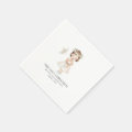 Minimalist First Holy Communion for Girl Napkins | Zazzle