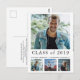 Minimalist Graduation party invitation photo Postcard | Zazzle