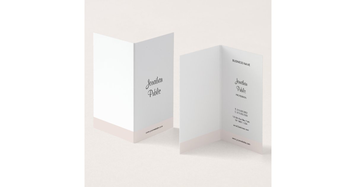 Minimalist Handwritten Script Professional Simple Business Card | Zazzle